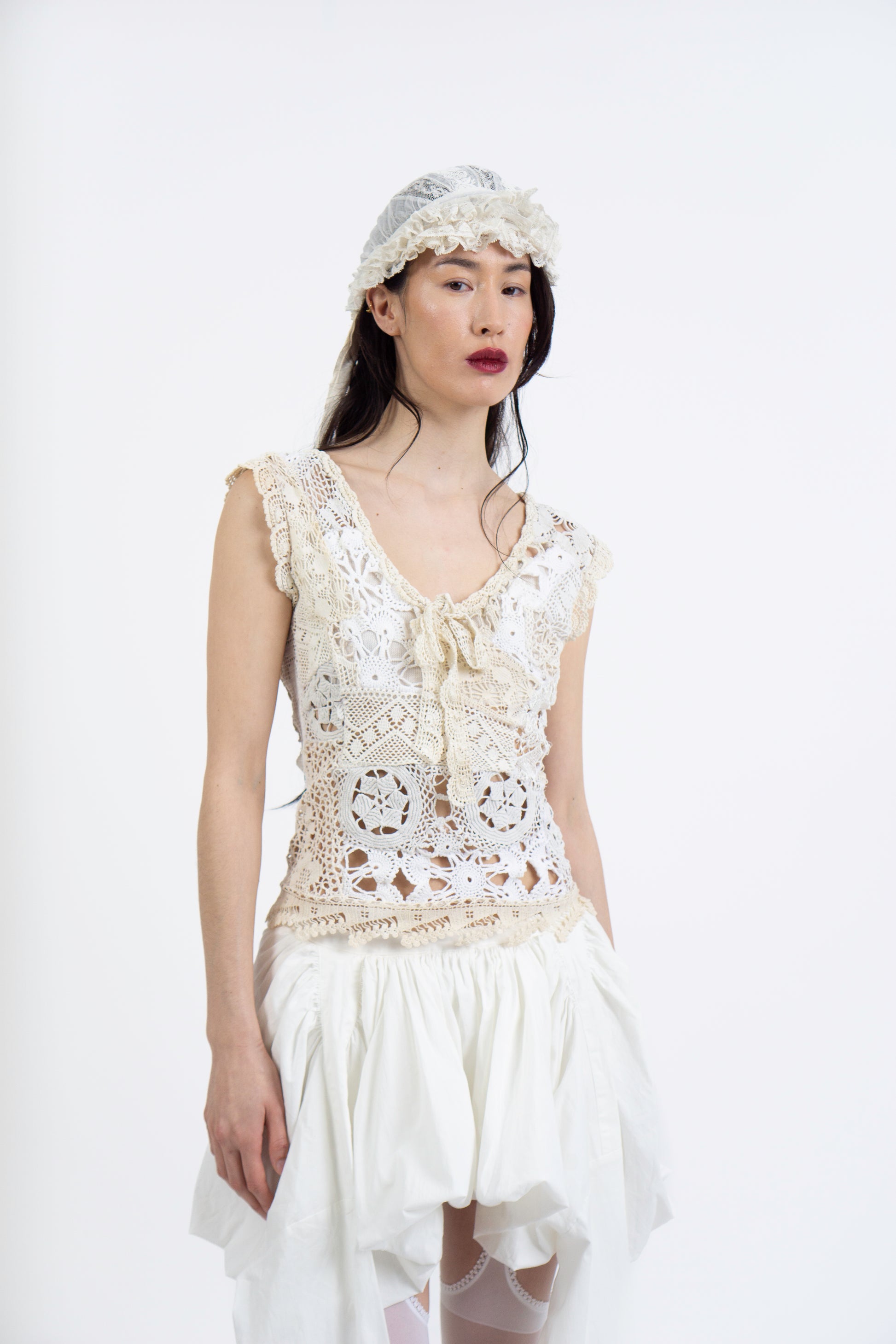 COTTON HEADPIECE – LES FLEURS STUDIO
