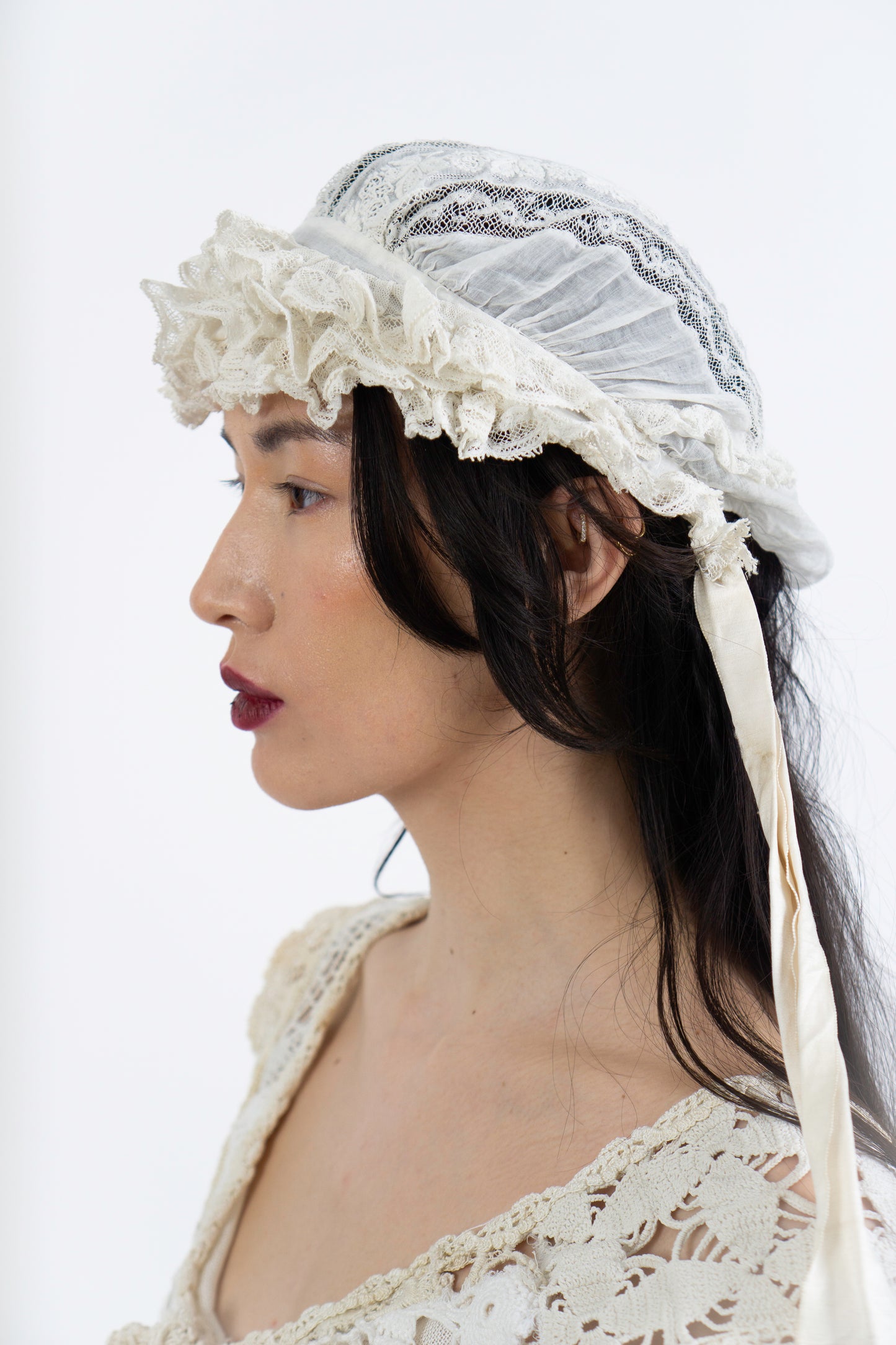 COTTON HEADPIECE – LES FLEURS STUDIO